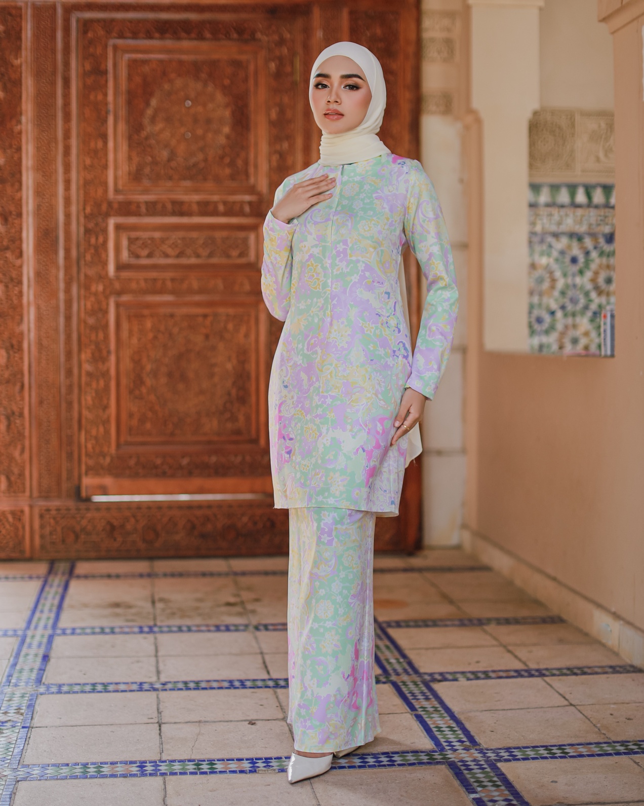 Jemels | Modern Kurung | Baju Kurung | Baju Melayu | THEME COLORS MINT ...