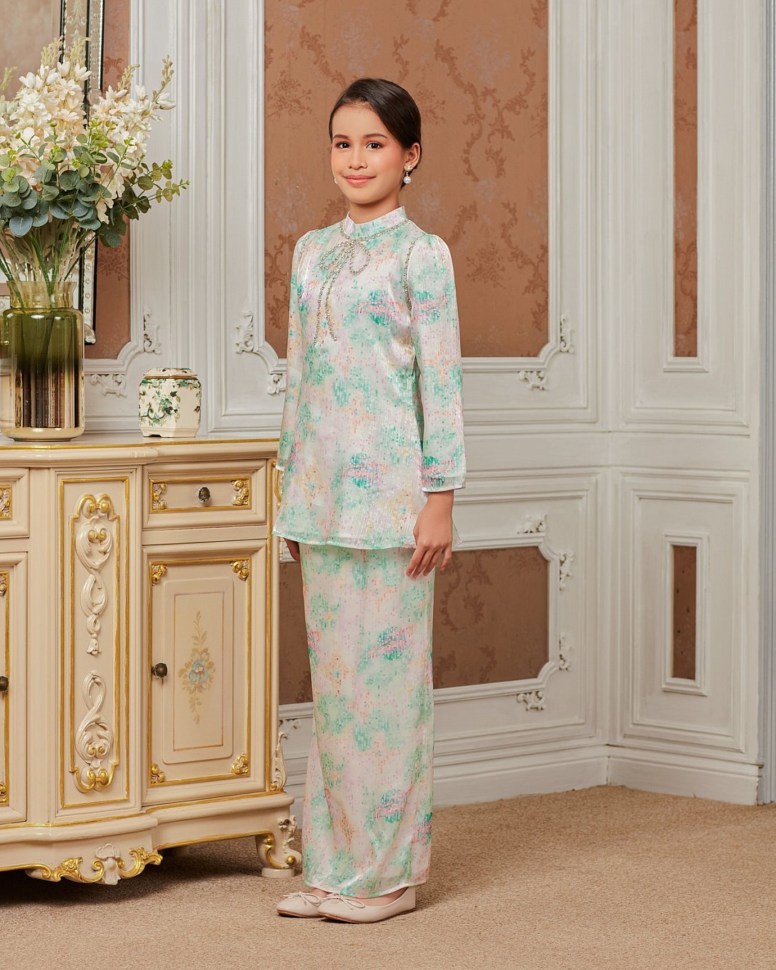 Jemels | Modern Kurung | Baju Kurung | Baju Melayu | THEME COLORS MINT ...